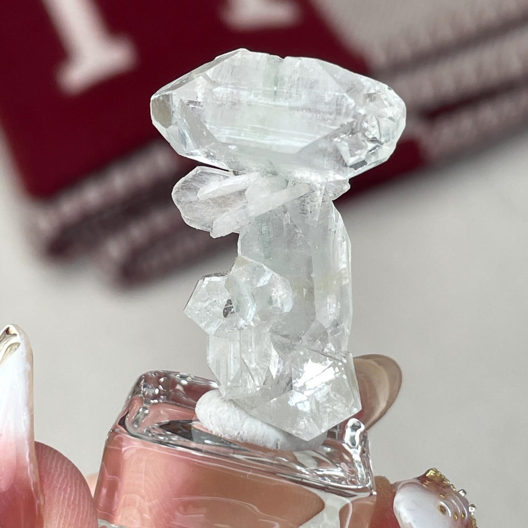 Chain of Apophyllite Stalactite | Crystal Specimen - Etsy