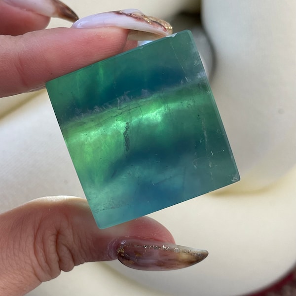 Fluorite Cubes - Etsy