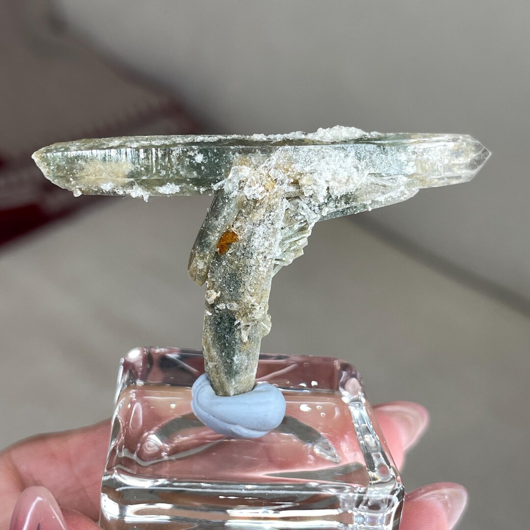 Himalayan Clear Quartz Specimen With Chlorite and Sand Inclusions - Etsy