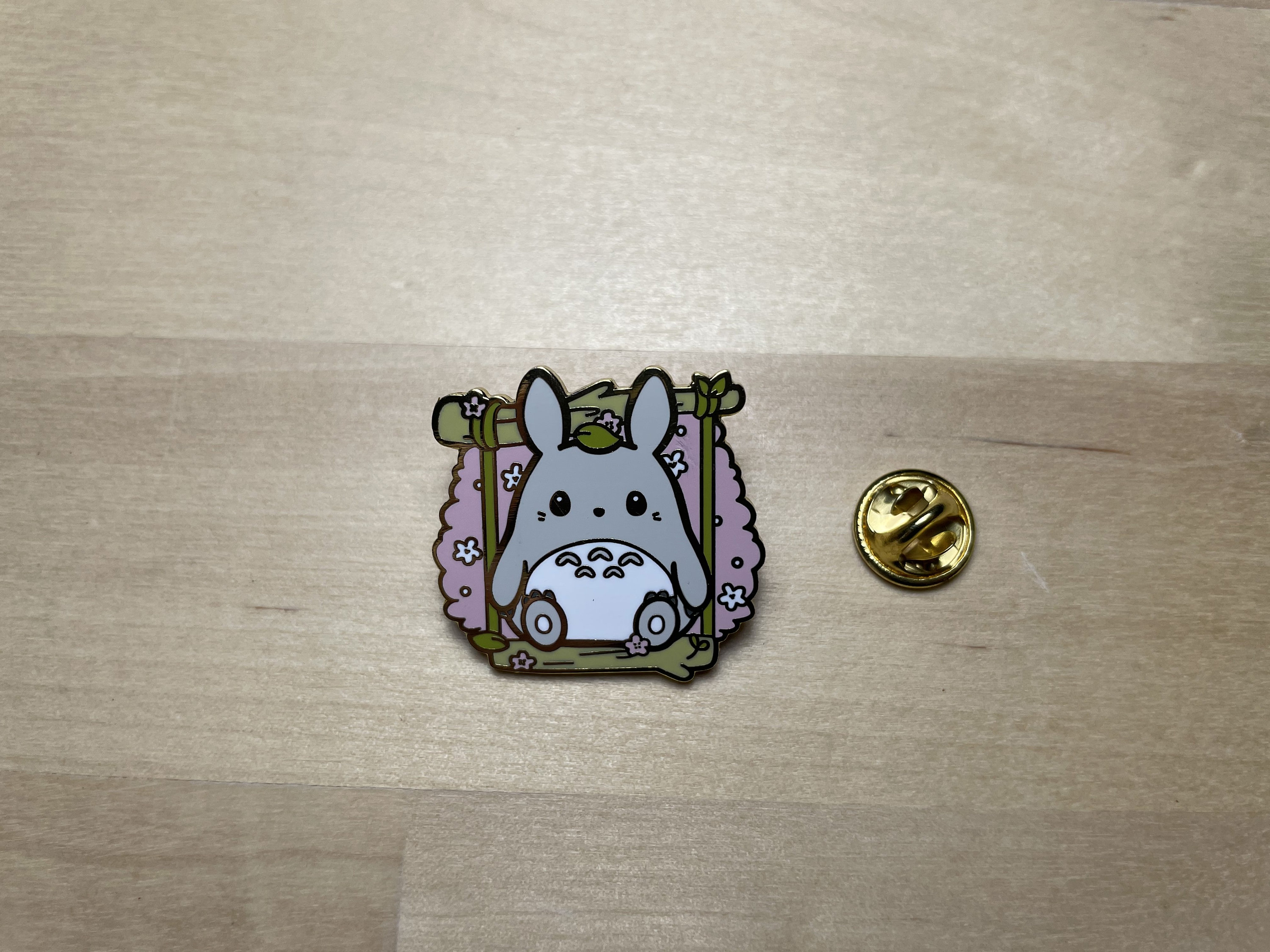Totoro Enamel Pin, Gift for Anime Lover My Neighbor Totoro Pin Anime ...