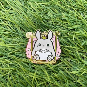 Totoro Enamel Pin, Gift for Anime Lover My Neighbor Totoro Pin Anime ...
