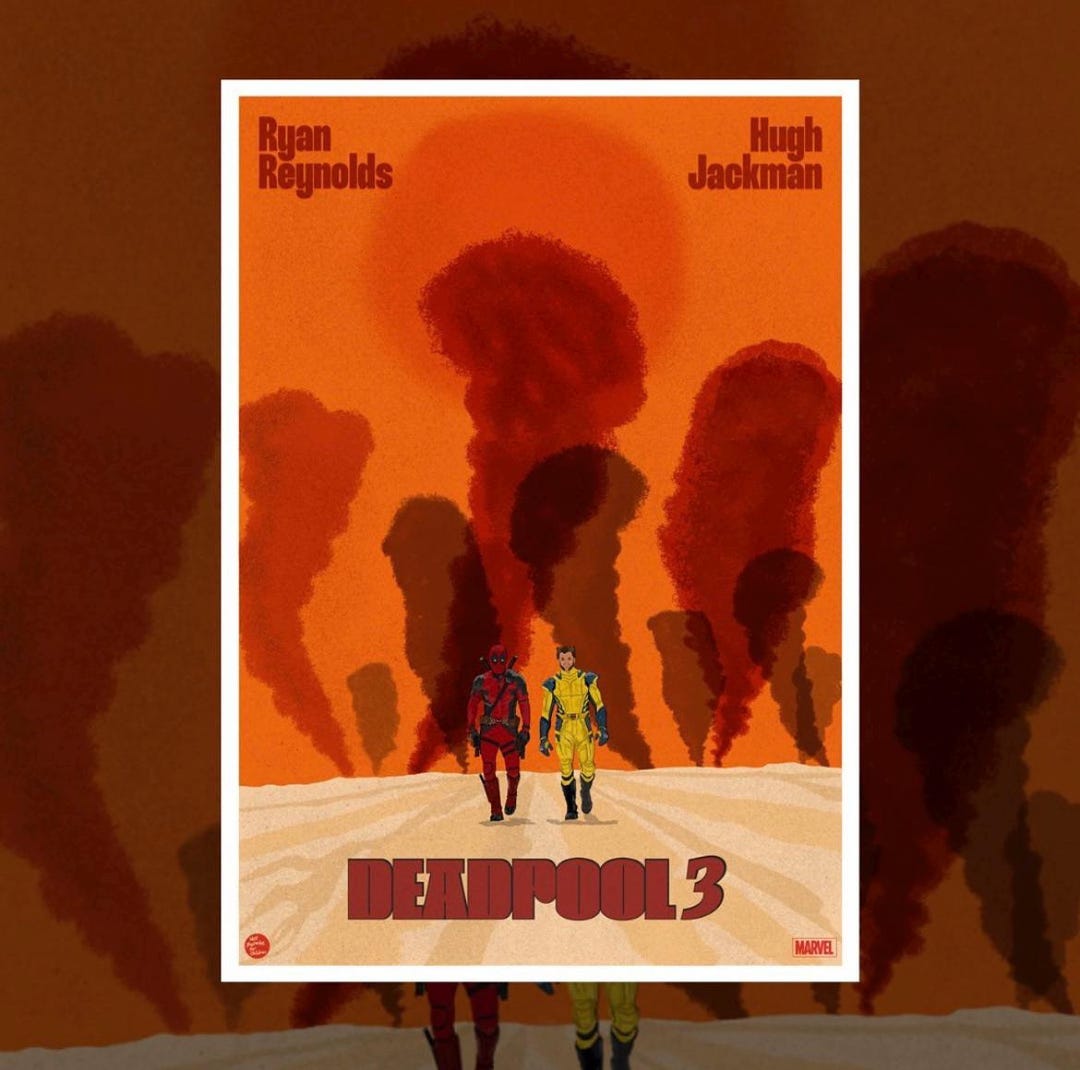Deadpool 3 Movie Poster - Etsy