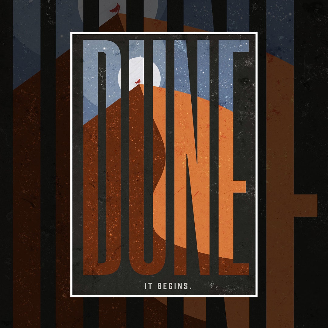 Dune Digital Movie Poster Print - Etsy