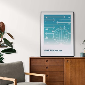 Catch Me If You Can Digital Movie Poster Print - Etsy