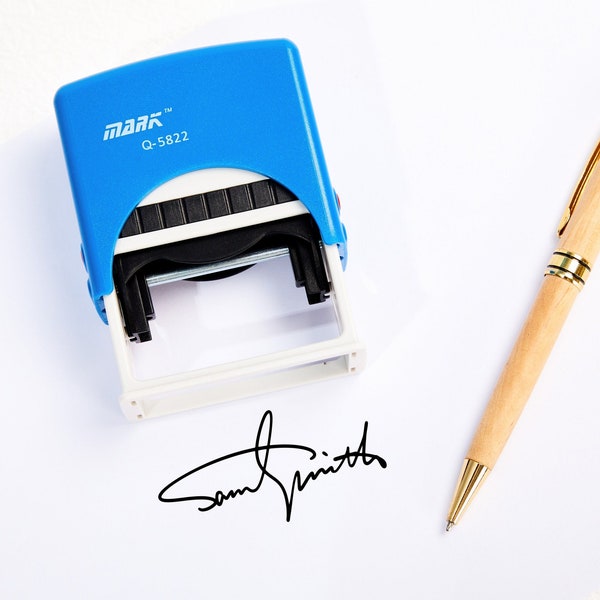 Signature Stamp - Etsy