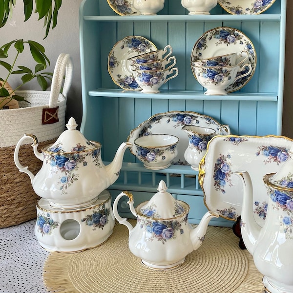 Royal Albert Moonlight Rose - Etsy