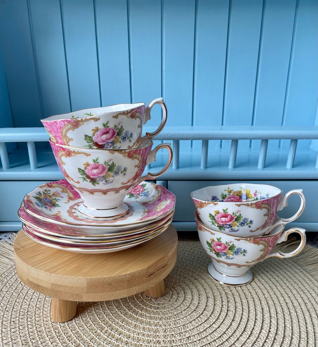 Vintage Royal Albert 'lady Carlyle' Demitasse Size Teacup & Saucer ...