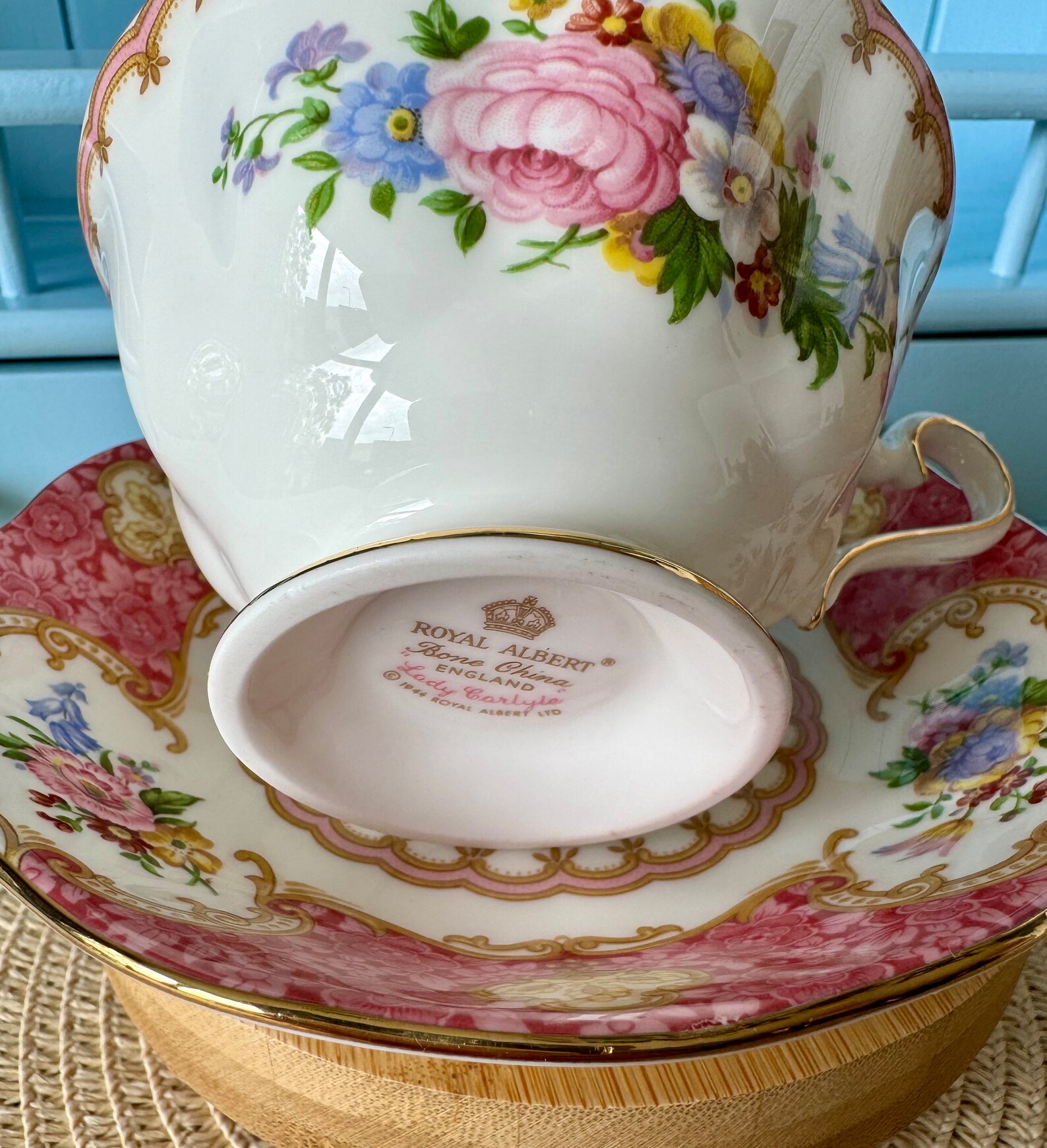Very Rare Hard to Find "inside Out" Royal Albert "lady Carlyle" Avon ...