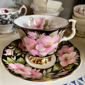 Vintage Royal Albert alberta Rose Provincial - Etsy