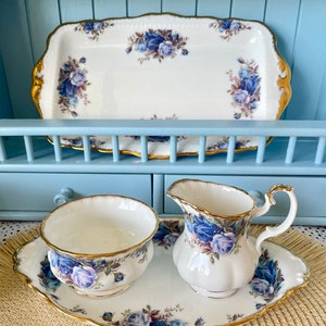 Multiple Royal Albert "moonlight Rose" Fine Bone China Items, Teapots ...