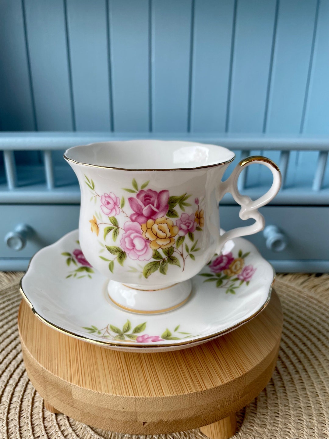 Vintage Royal Ascot 'country Bouquet' Tea Cup and Saucer, Made in ...