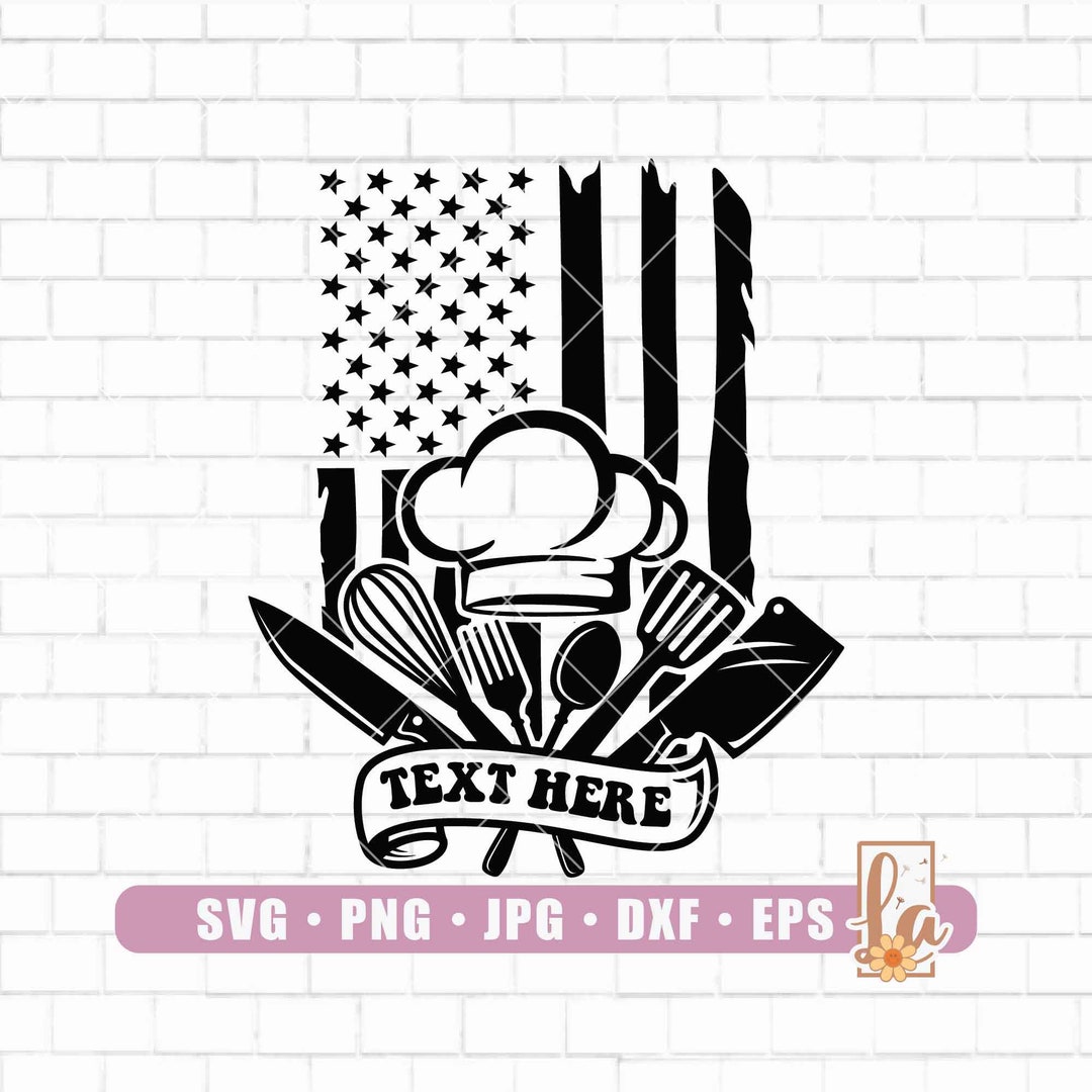 US Chef SVG | Restaurant Svg | Cooking Svg | Chef Tools Svg | Chef Cut ...