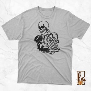 Boxing Skeleton SVG | Skull Boxer SVG | Skull Svg | Sports Knockout ...