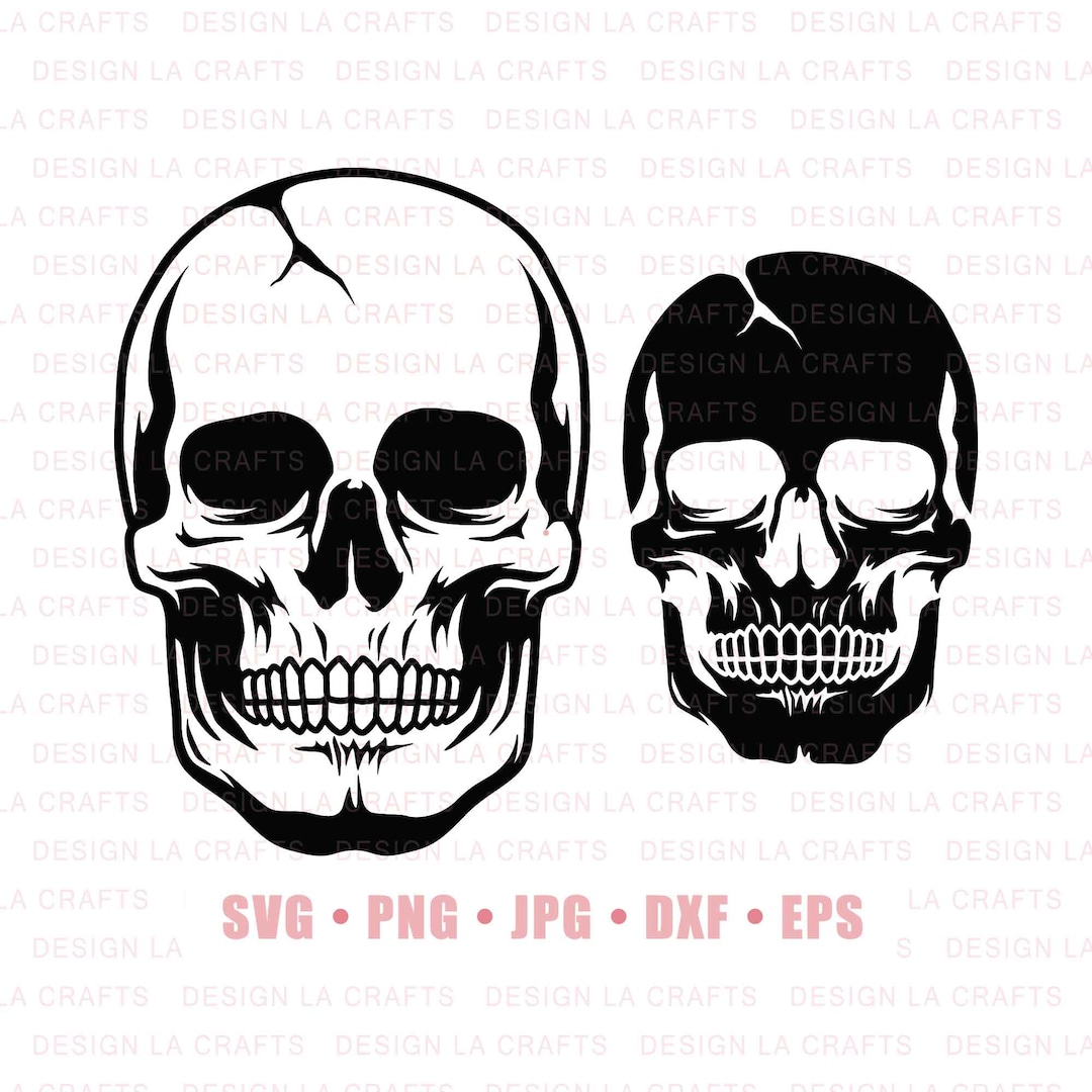 Skull Head Svg | Skull Svg | Skeleton Svg | Skull Clipart | Skull Shirt ...