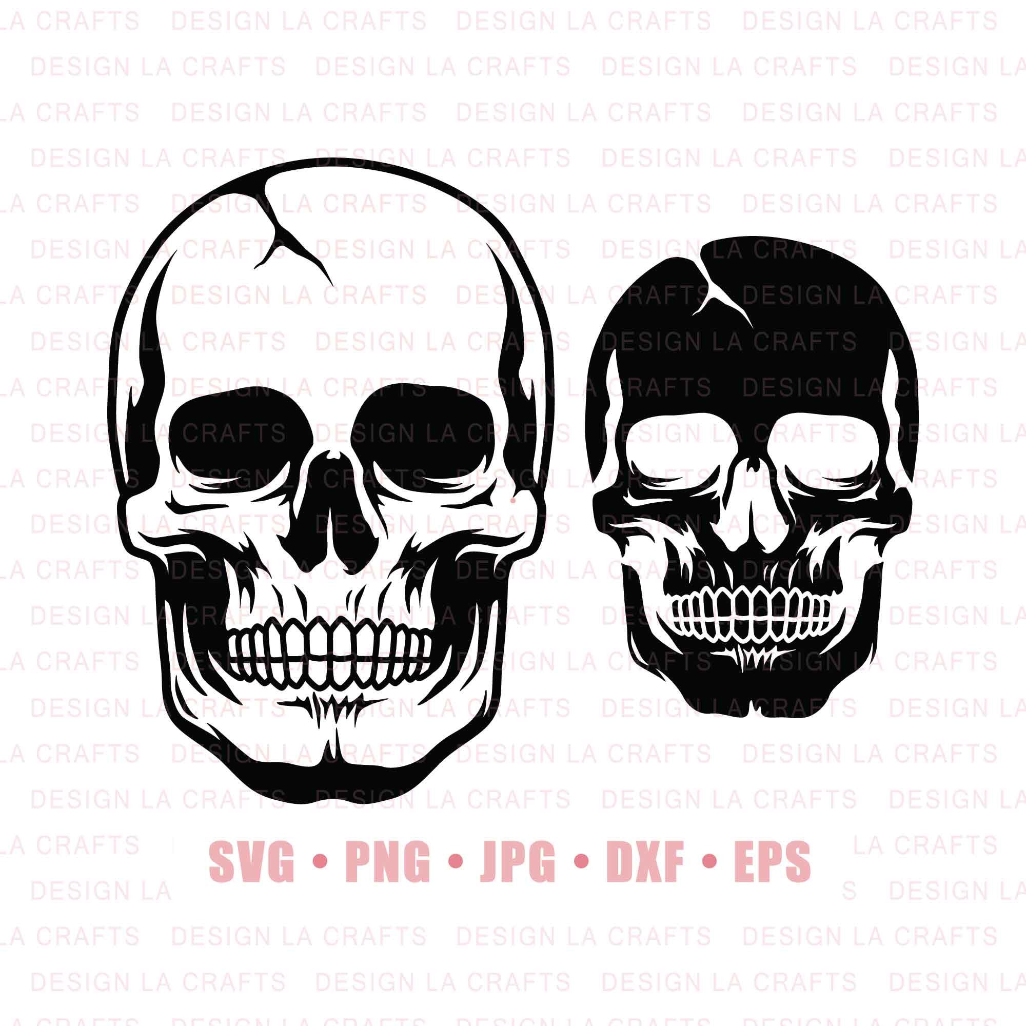 Skull Head Svg Skull Svg Skeleton Svg Skull Clipart - Etsy