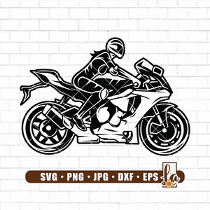 Lady Biker SVG | Biker Woman Svg | Super Bike SVG | Sports Riding Rider ...