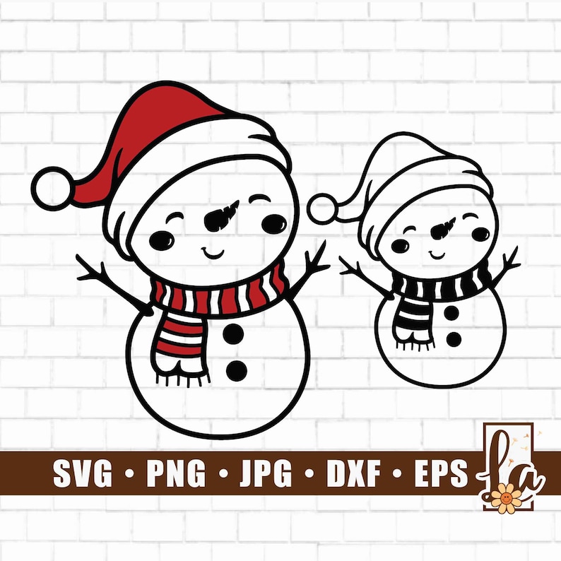 Cute Snowman Svg Snowman SVG Christmas Svg Snowman Boy - Etsy