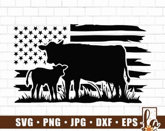 Cow Farm Svg File | Farm Animal Svg | Cow Png | Family Farm Svg| Cow ...
