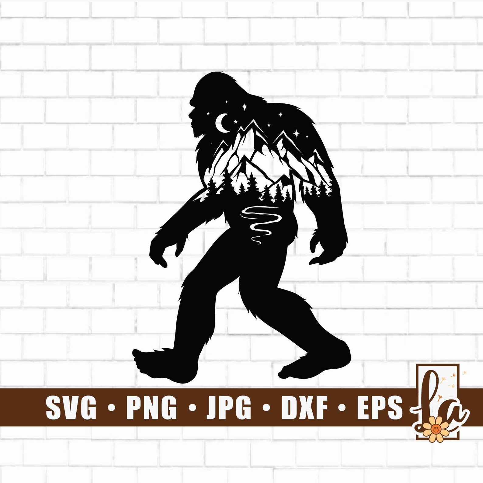 Bigfoot SVG Wild Monster Svg Big Foot SVG Big Foot Svg - Etsy