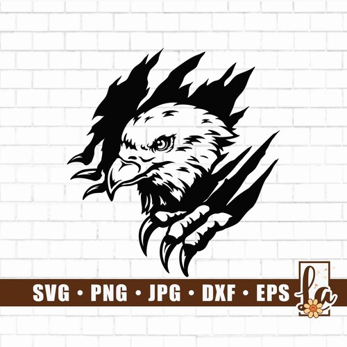 Scratch Claw Eagle Svg Animal Claws Clipart Big Bird - Etsy