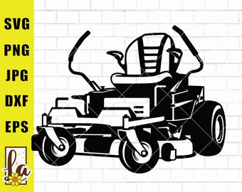 Zero Turn Lawn Mower Svg Lawn Mower Svg Lawn Mower Clipart Lawn Mower ...