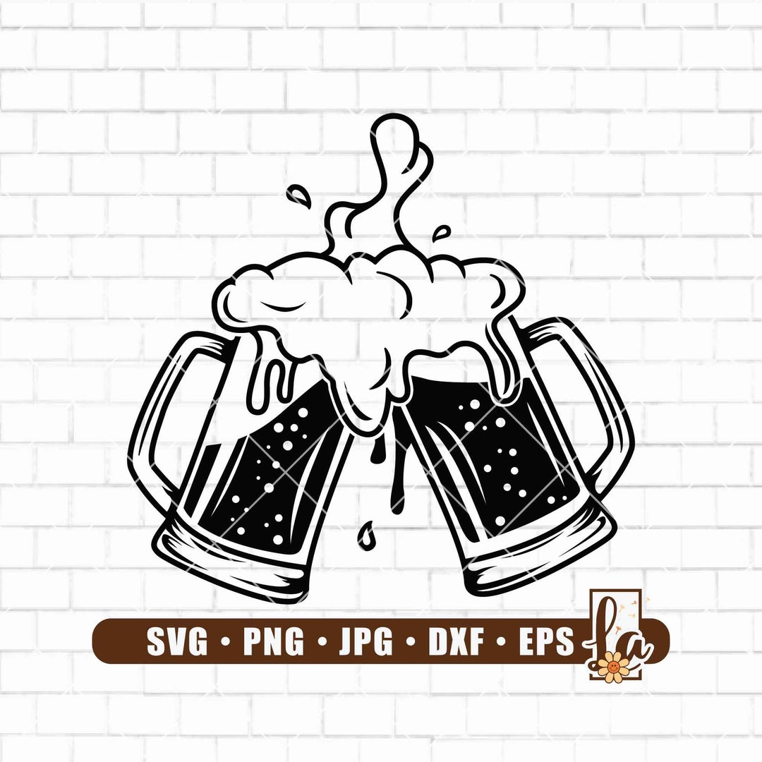 Beer Mug Svg | Beer Svg | Alcohol Svg | Beer Clipart | Cheers and Beers ...