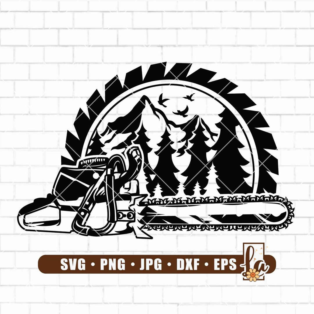 Wood Saw Blade Svg | Logger Svg | Wood Blade Svg | Wood Saw Blade With ...