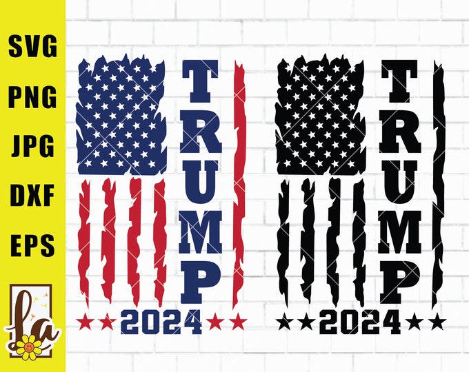 Trump 2024 Flag PNG Digital Download - Etsy Canada