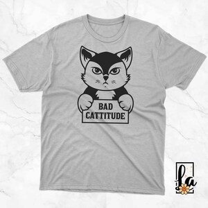 Cat SVG | Bad Cattitude Svg | Curious Kitten Clipart | Cat Png | Cat ...