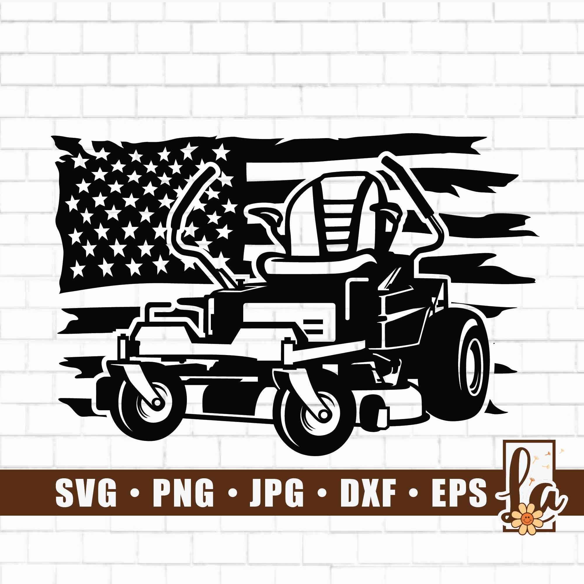 US Zero Turn Lawn Mower Svg Lawn Mower Svg Lawn Mower - Etsy