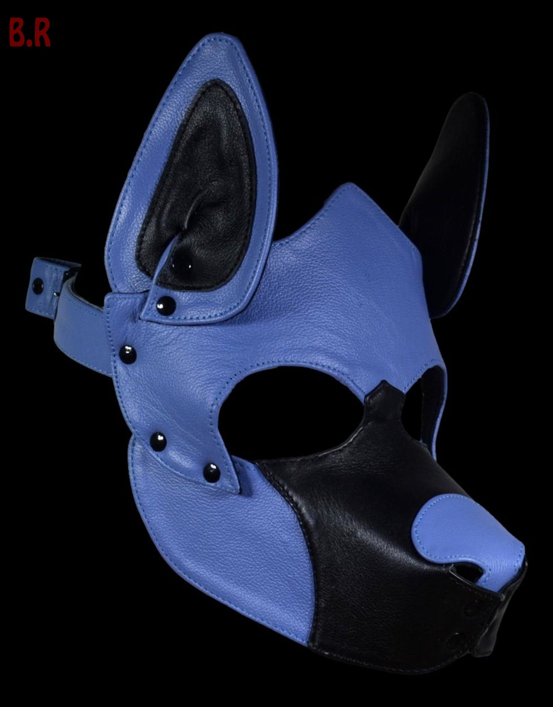 Leather Handmade Dog Pup Hood Mask Puppy Play Cosplay Pup Role Play - Etsy