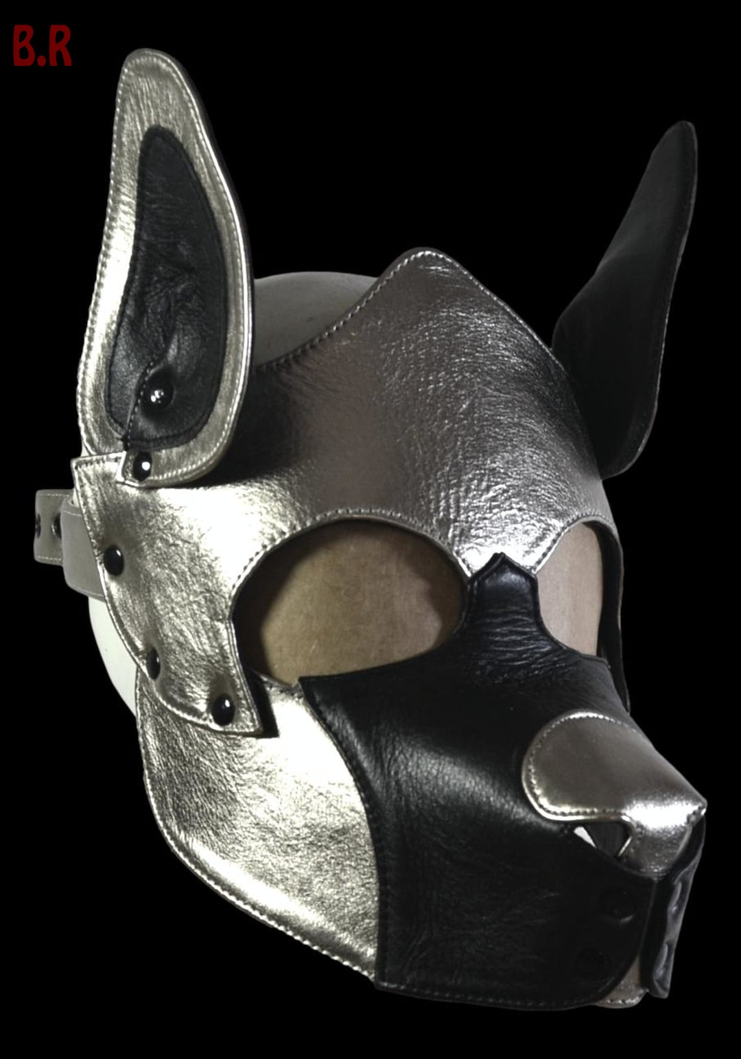 Leather Handmade Dog Pup Hood Mask Puppy Play Cosplay Pup Role Play - Etsy