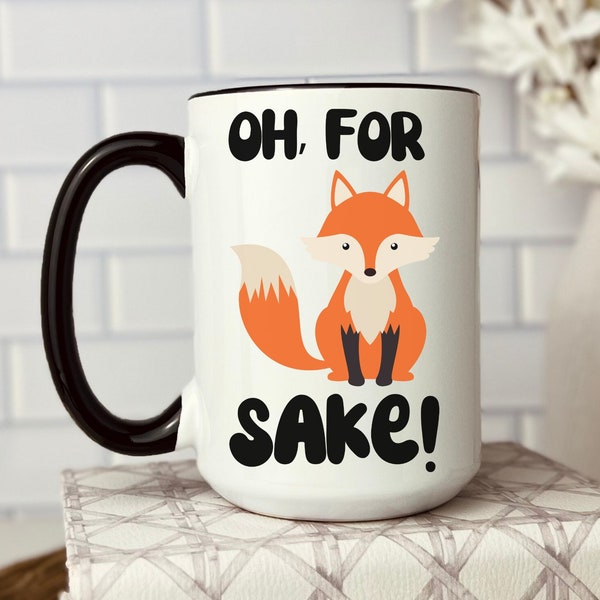 Oh for Fox Sake Bottle - Etsy
