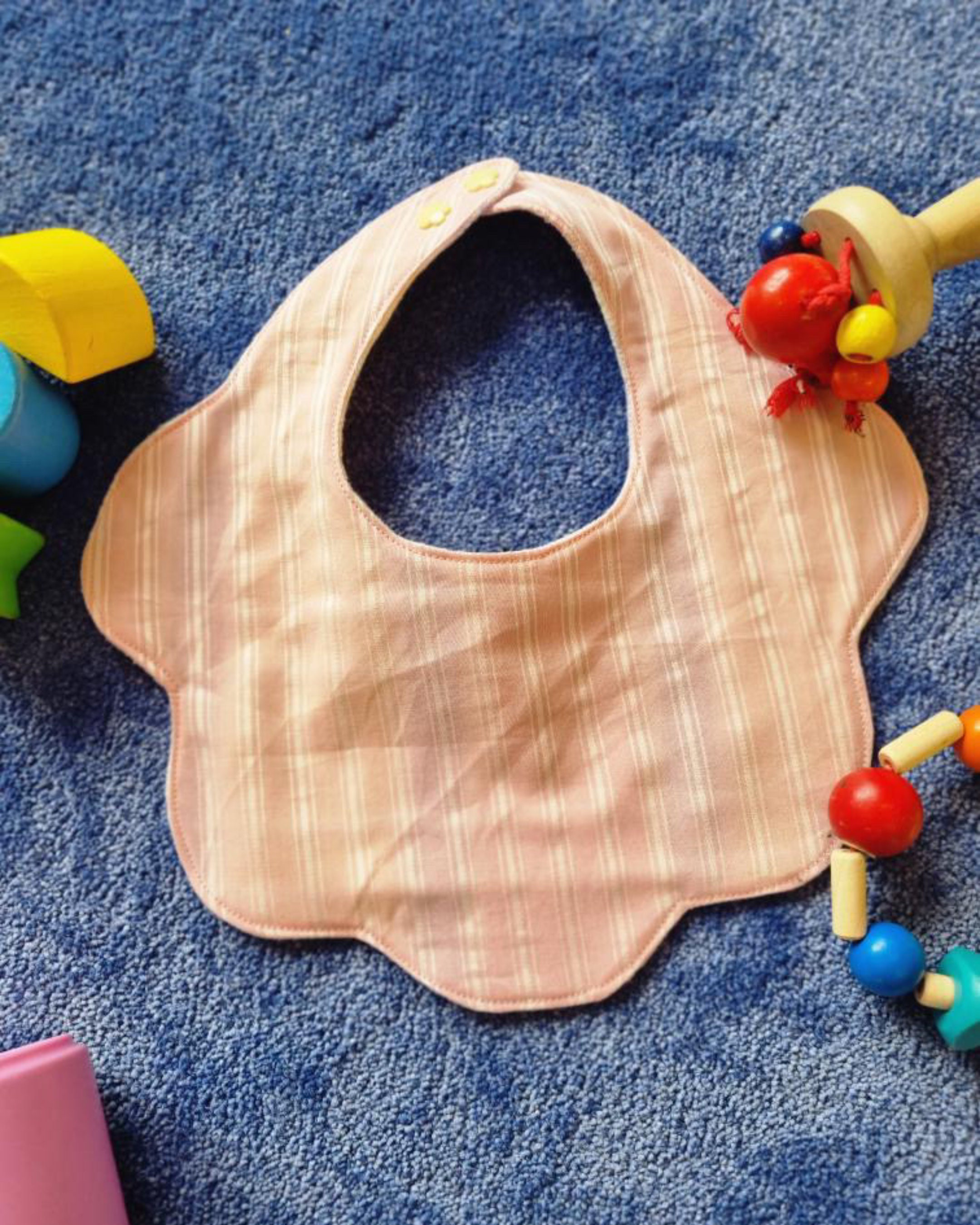 Scallop Bib Sewing Pattern for Babies Pdf Sewing Pattern and - Etsy ...