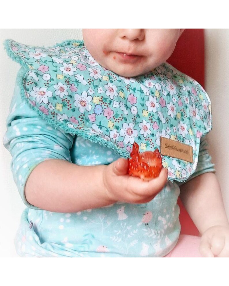 Scallop Bib Sewing Pattern for Babies Pdf Sewing Pattern and - Etsy ...