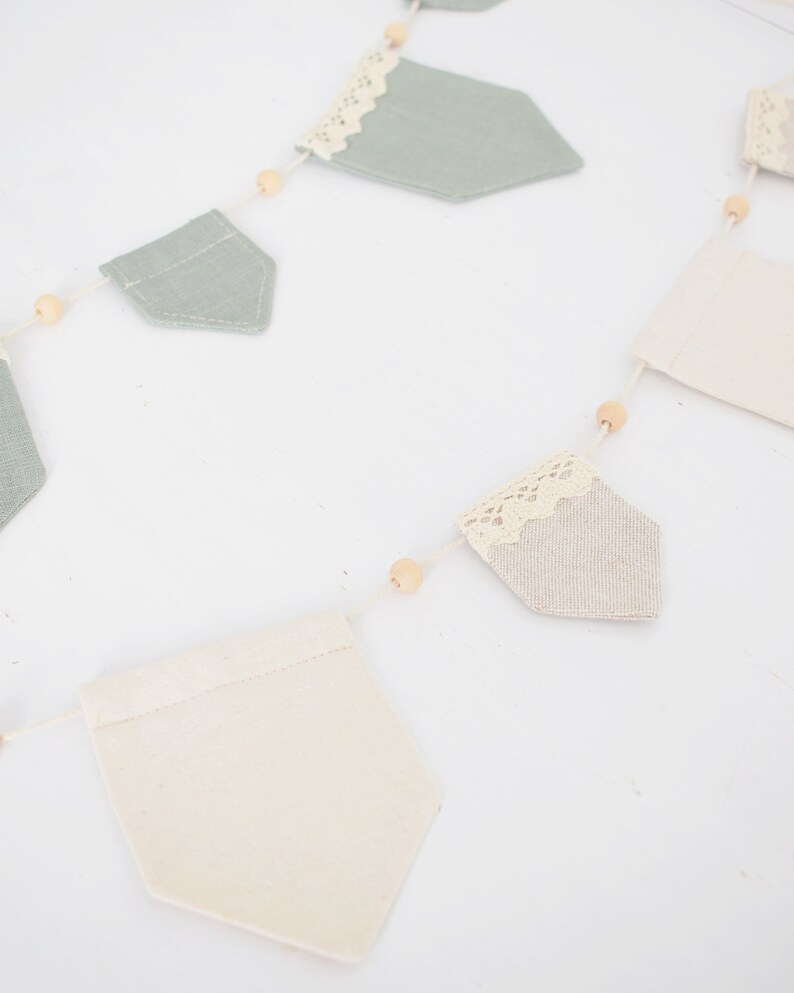 Boho Pennant Banner Sewing Pattern for Babies | Pdf Sewing Pattern and ...