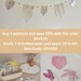 Boho Pennant Banner Sewing Pattern for Babies | Pdf Sewing Pattern and ...