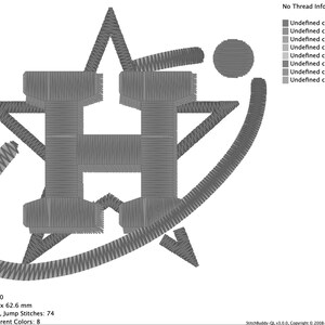 Space City Logo 3d/puff DST - Etsy
