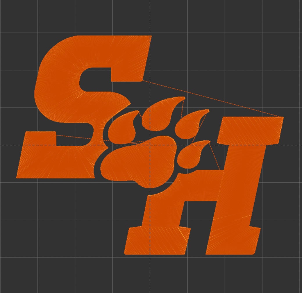 Sam Houston State University DST File 3d/puff - Etsy