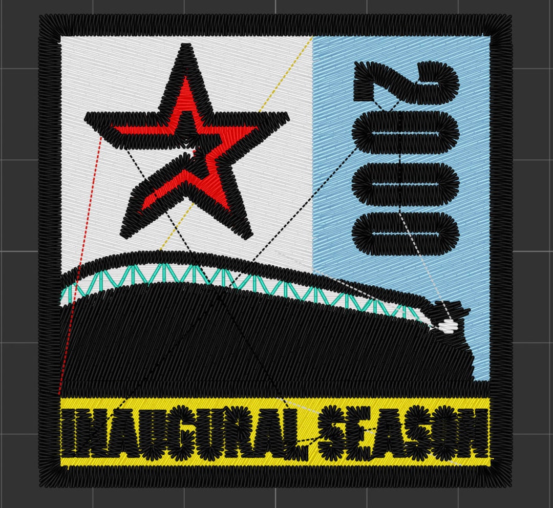 Astros 2000's Inaugural Season Side Patch DST - Etsy