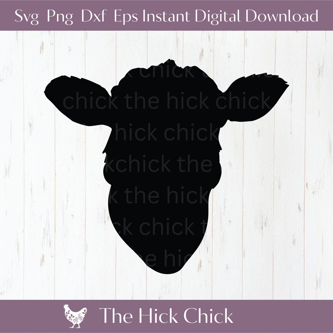 Cow Svg-cow Png-cow Silhouette-farm Svg-cow Clipart-cow Vectors-digital ...
