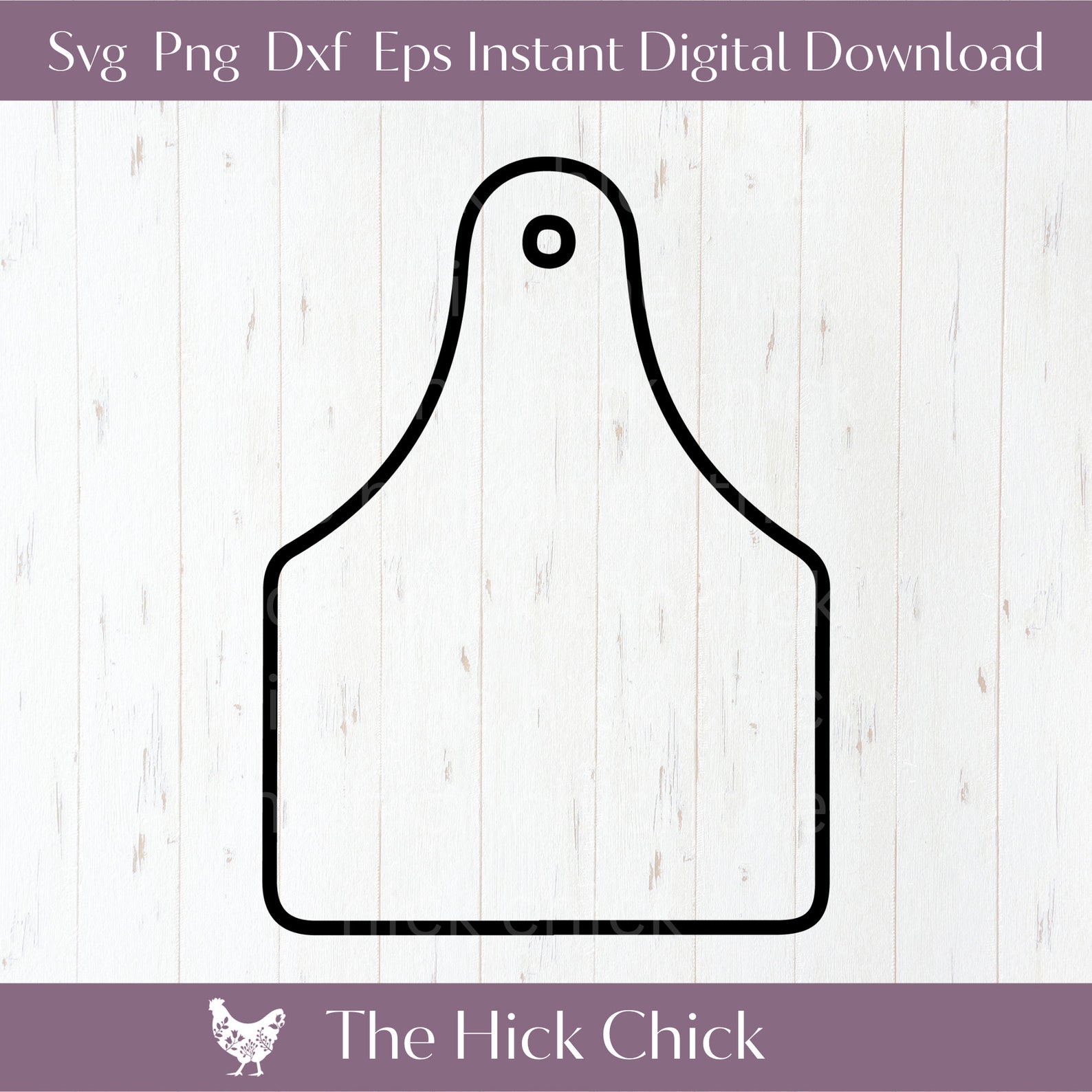 Cow Tag Svg-cow Tag Key Chain-cow Tag Png-svg-png-digital Download ...