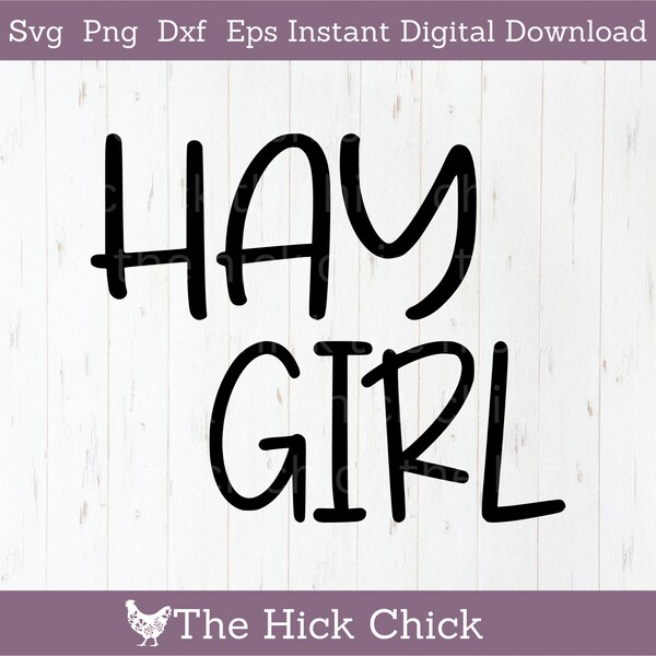 Hay Svg - Etsy
