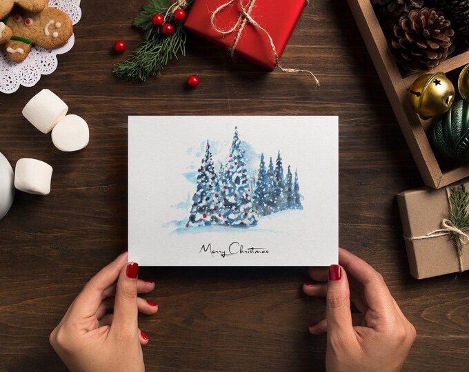Personalized Christmas Card - Printable Christmas Card - Custom Photo ...