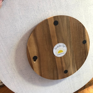 Personalized Lazy Susan, Dining Room Centerpiece, Personalized ...