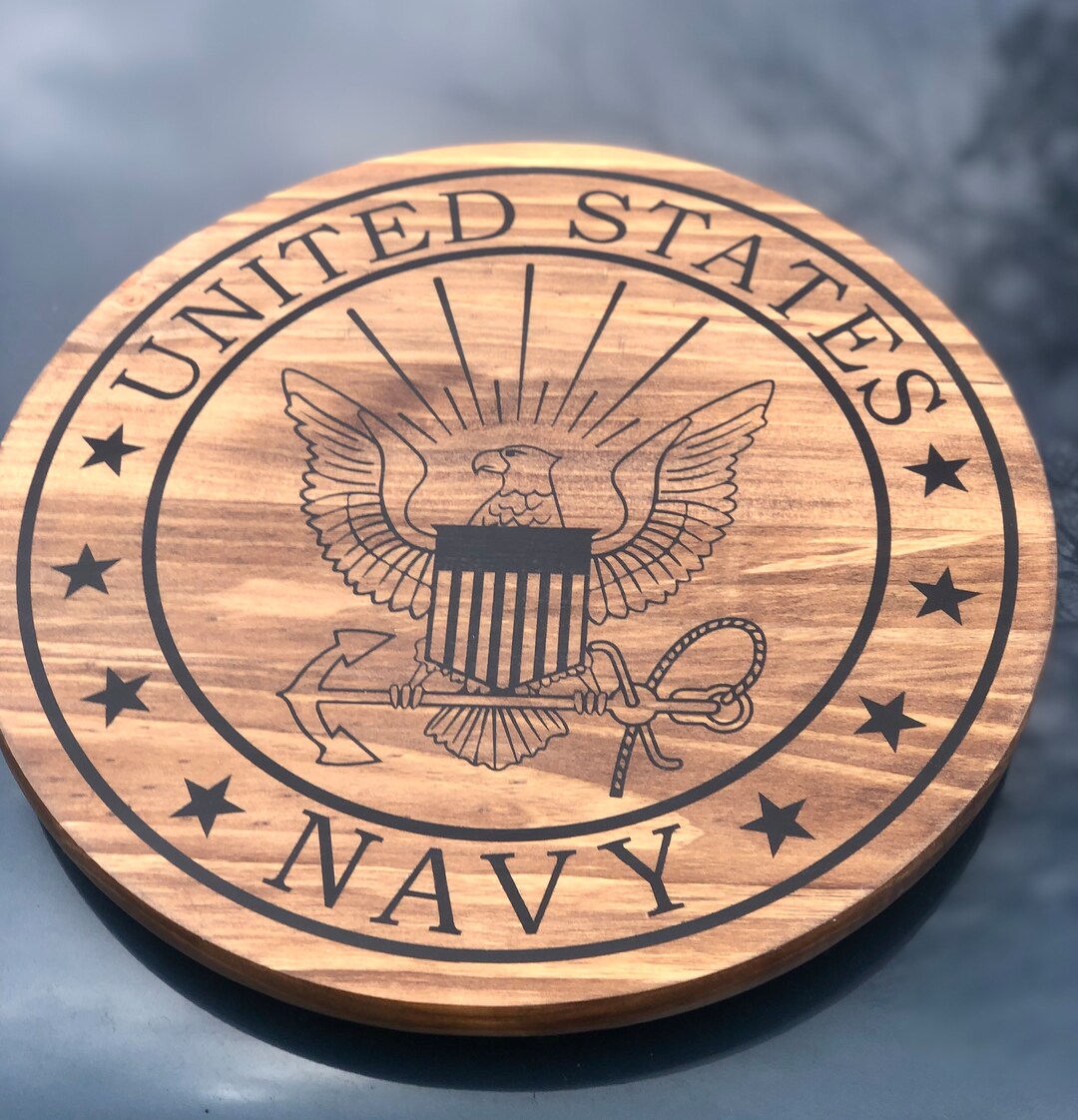 Army Sign, Navy Sign, Marine Sign, Military Gift, Lazy Susan - Etsy