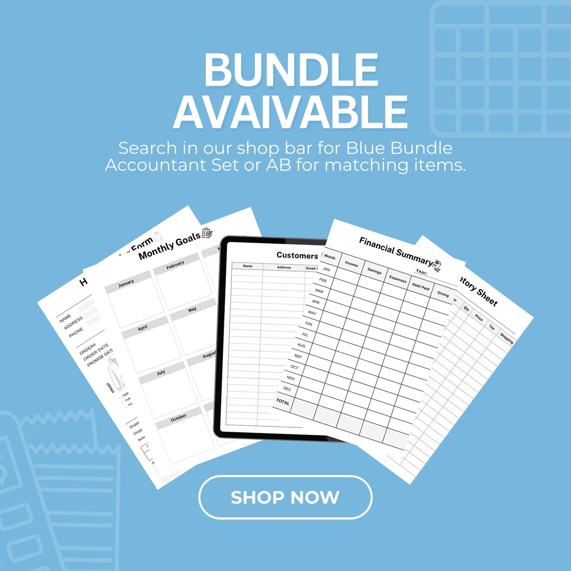 Order Forms Template, Work Order Forms Template, Order Log Template ...