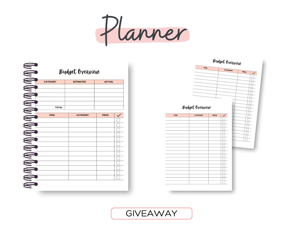 Customizable Budget Inventory Tracker, Inventory List Template ...