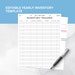 Inventory List Template, Yearly Inventory Tracker, Printable Inventory ...