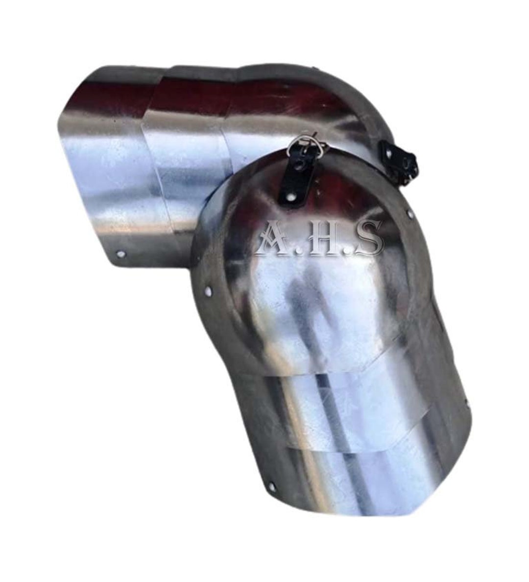 Medieval Steel Arm Pauldrons: 18g Plate Armor Costume Set - Etsy